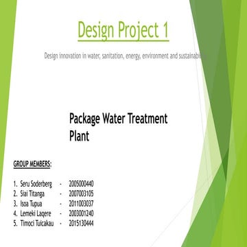 1st Presentation - Design Project 1.ppt