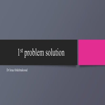 1st problem solution about situation analysis | PDF | Healthcare ...
