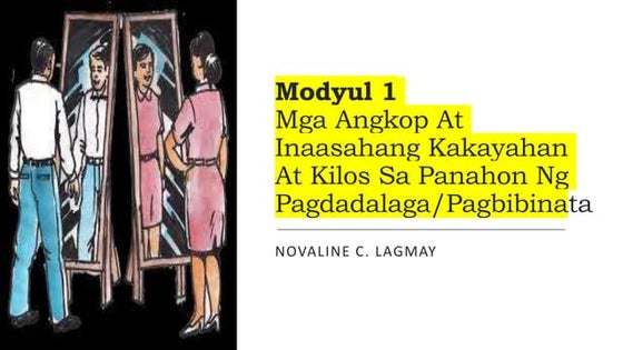 Modyul 1 Edukasyon sa Pagpapakatao 7 | PPTX