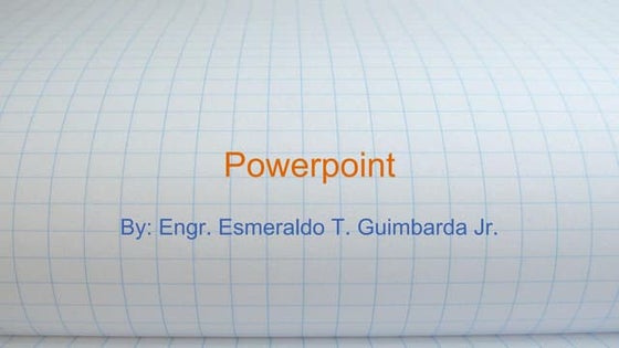 PowerPoint Lesson 1: PowerPoint Basics | PPTX | Desktop Publishing ...