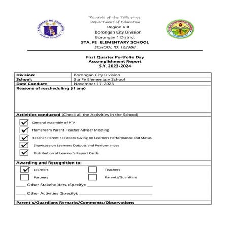 1st Quarter Portfolio Day ACR.docx