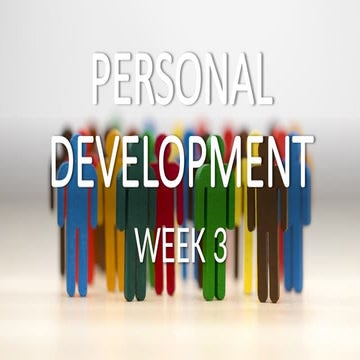 PERDEV MODULE 3 - the developmental stages | PPTX
