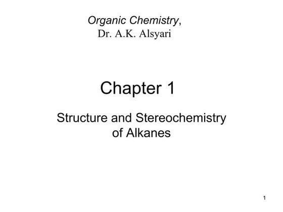 ALKANES.ppt hydrocarbons most commonly found in nature | PPT