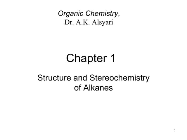 alkanes | PPTX
