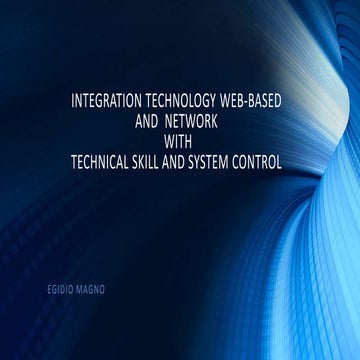 Seminar Technology web-based and network | PPT