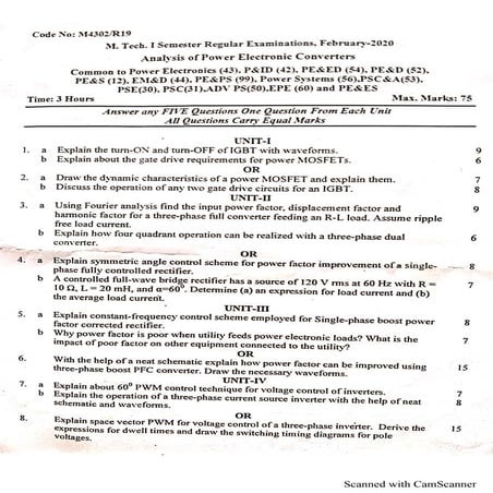1st sem question papers | PDF