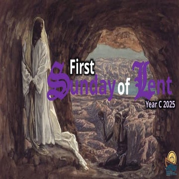 1st Sunday of the Ordinary Time -C 2025 7Mar2025 | PPTX