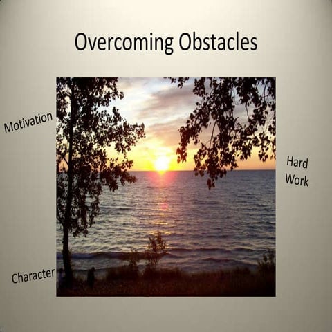 Overcoming Obstacles | PPTX