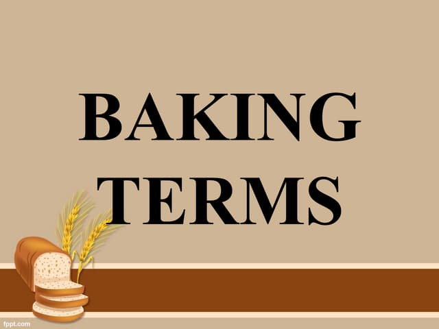Culinary and Technical Terms related to Pastry Products.docx