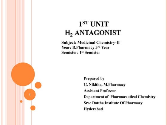 Medicinal chemistry of local anaesthetics | PPT