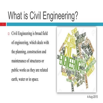 Civil engineerin- Prospects | PPTX