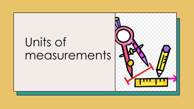 Measure of length ppt | PPTX