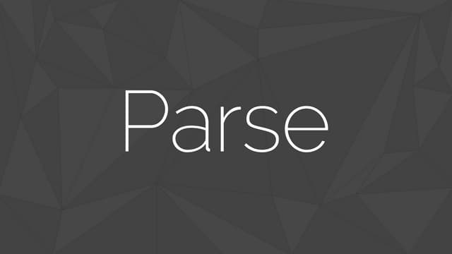 Building Android apps with Parse | PPT Building Android apps with Parse | PPT