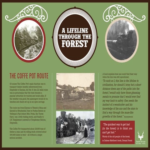 1 Rooted in Time: Templeman Station. Knysna's Coffee Pot Railway | PDF