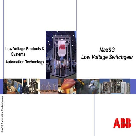 1TGC902022N0201 Switchgear Customer Presentation | PPT