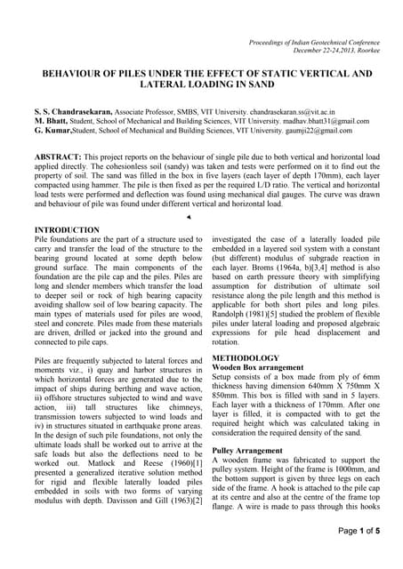 Geotechnical Engineering-II [Lec #15 & 16: Schmertmann Method] | PPSX ...