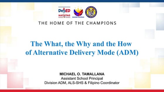 ALTERNATIVE DELIVERY MODE UPDATES.pdf | Homeschooling | Education