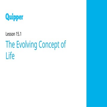 The Evolving Concept of Life.pptx prepared | PPTX
