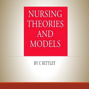 Nursing theories and models | PPT