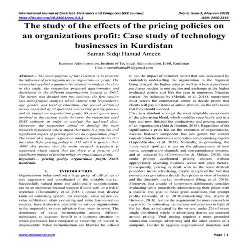 A Systematic Literature Review Of Dynamic Pricing Strategies | PDF