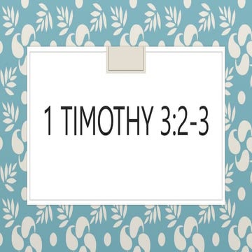 1 timothy 3.pptx