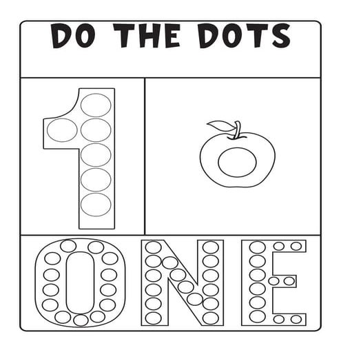 Do the dot maker : 1 To 10 Numbers (10 Pages).pdf