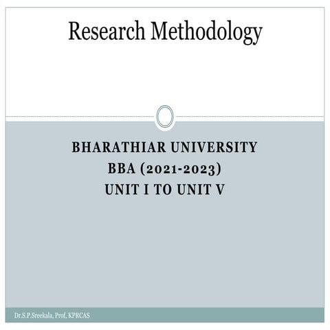 This subject is for bharathiar university BBA syllabus | PPT