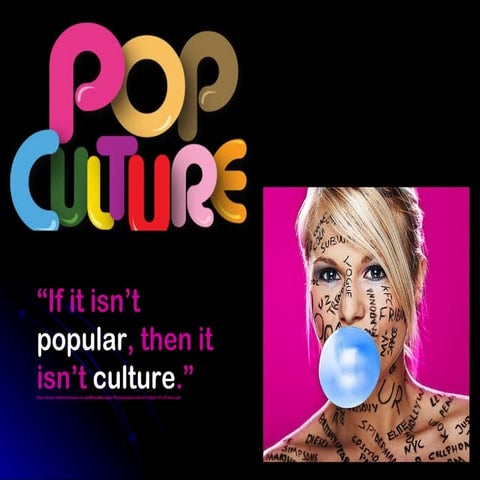 Pop Culture and the Media | PPT