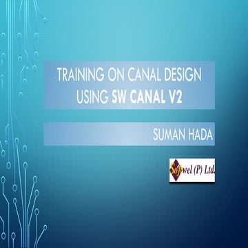 Presentation Canal Design Using SW Canal.pptx