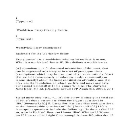 1[Type text] Worldview Essay Grading Rubric2[Type te.docx
