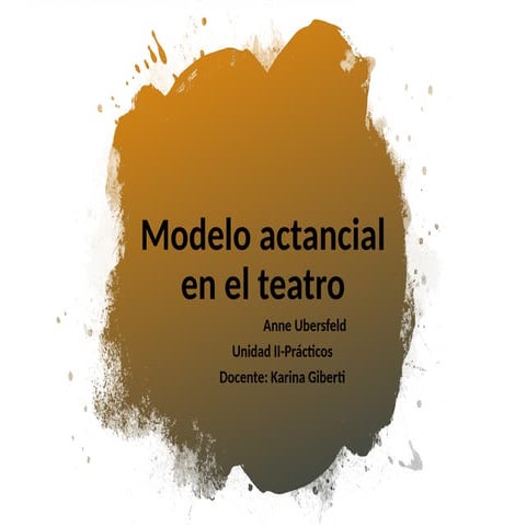 Esquema Actancial | PPT