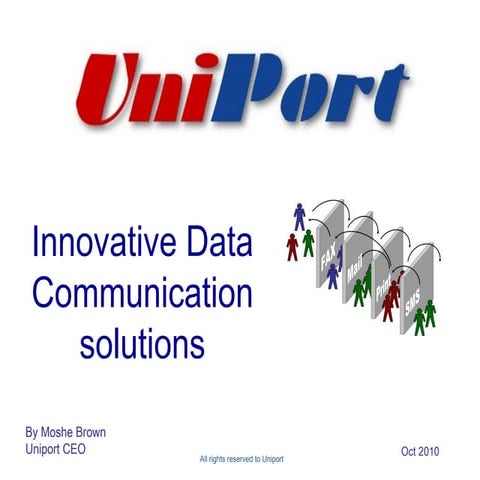 Uniport introduction 20 oct 2010 | PPT | Email | Internet