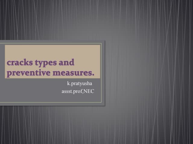 Building Failures and its Causes- Theory of structures | PPTX