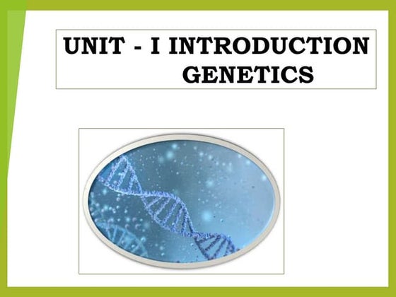 Application of Genetics in Nursing Practice | PPTX | Reproductive ...