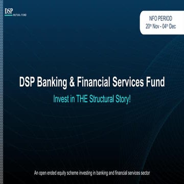 DSP Business Cycle Fund - NFO Presentation | PDF