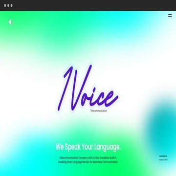 New Global Language Translation Solution To Introduce 1 Voice Match ...