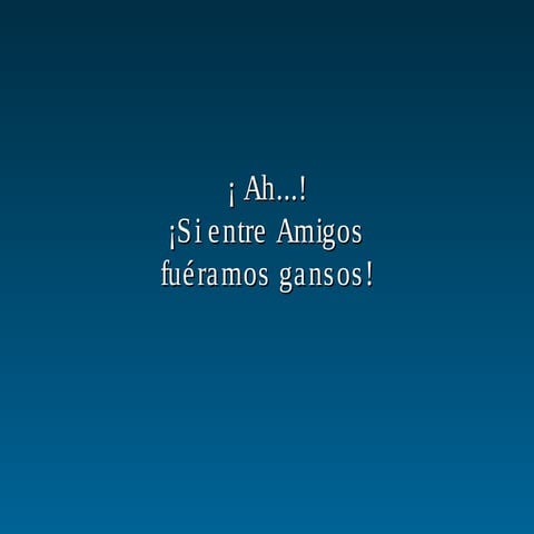 1 vuelo de ganzos | PPS