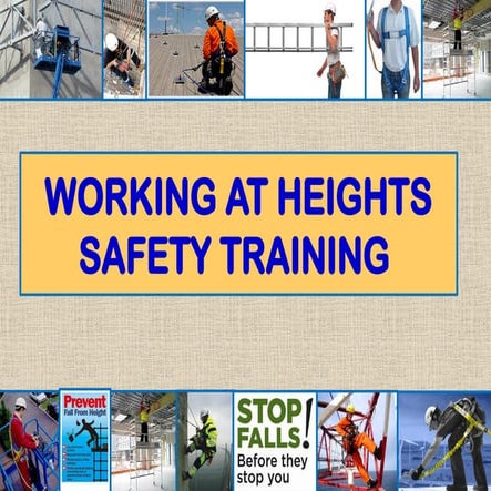 Fall Protection Training powerpoint presentations | PPTX