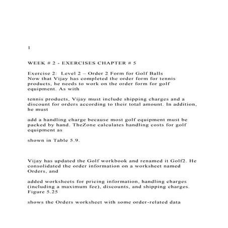 1 WEEK # 2 - EXERCISES CHAPTER # 5 Exercise 2 L.docx