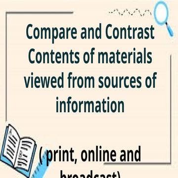 1 WK4 (3).pptx compare and contrast the content of material viewed with ...