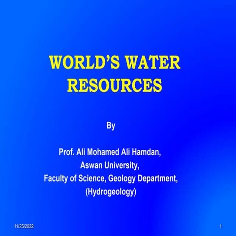 1 WORLD’S WATER RESOURCES.pptx