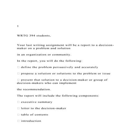 1 WRTG 394 students, Your last writing assignment .docx