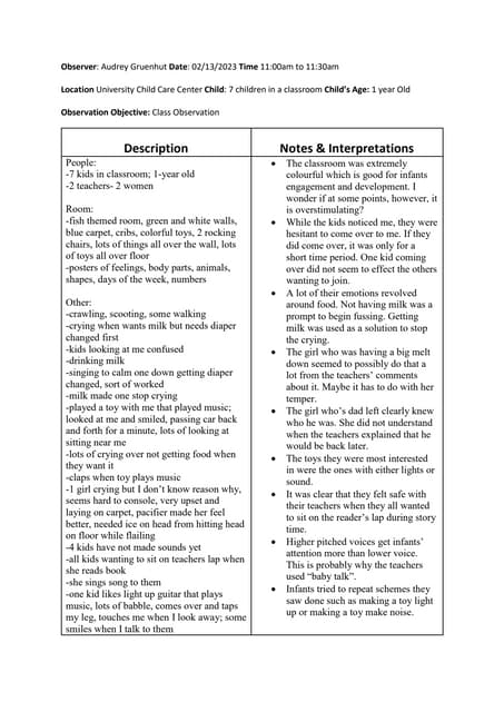 HDFS 3900; 2-3 Year Old Observation Template Gruenhut.docx