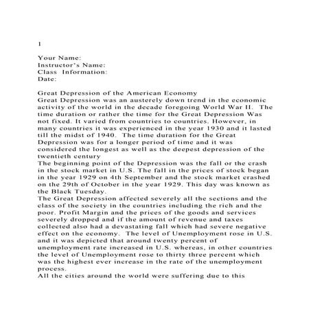 The Great Depression grade 10 cbse.pptx