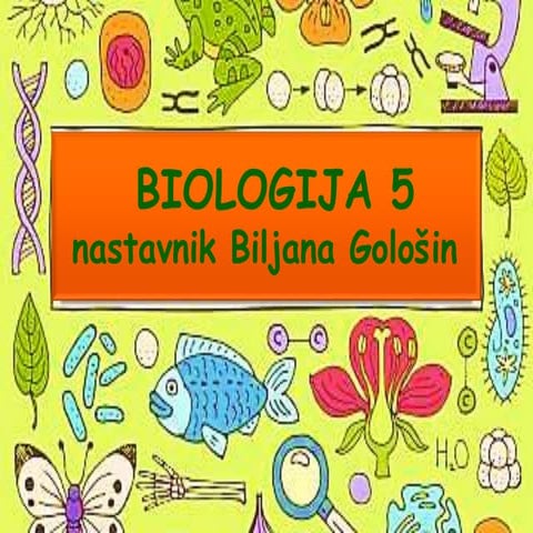 1 ziva bica, neziva priroda i biologija | PPTX