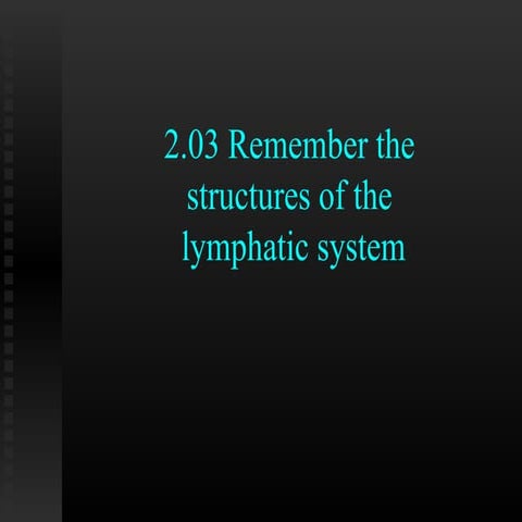 Structures of the Lymphatic System | PPT | Ear, Nose and Throat ...