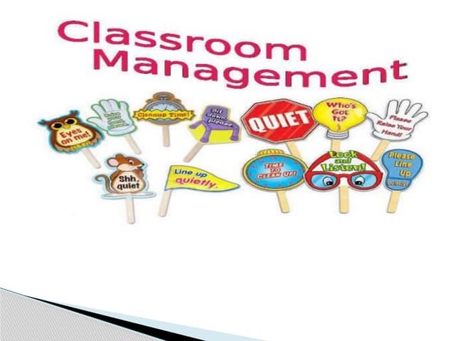 Classroom management strategies | PPTX