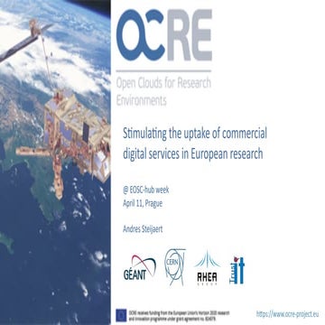 The OCRE project | PPT