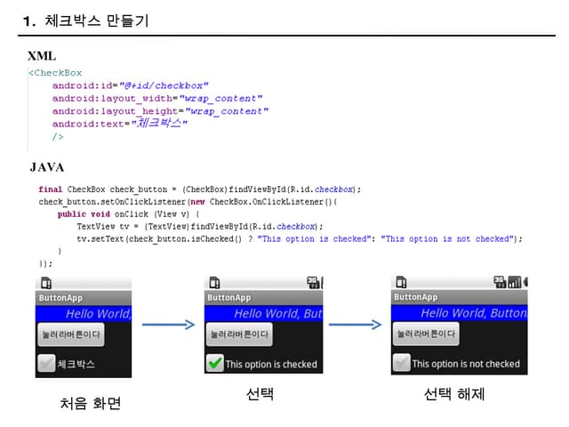 안드로이드스터디 2 Ppt