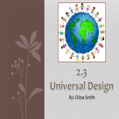 Universal Design Instruction | PPTX